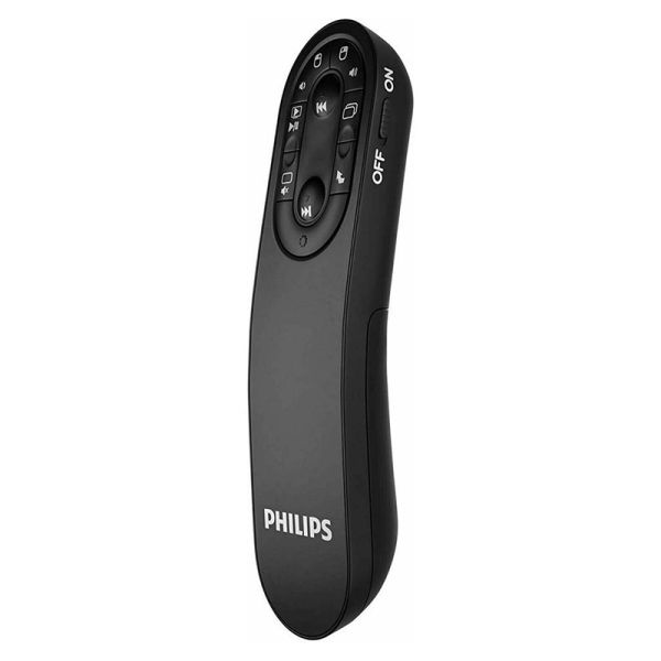 Philips Wireless Presenter Remote Air Mouse - Black