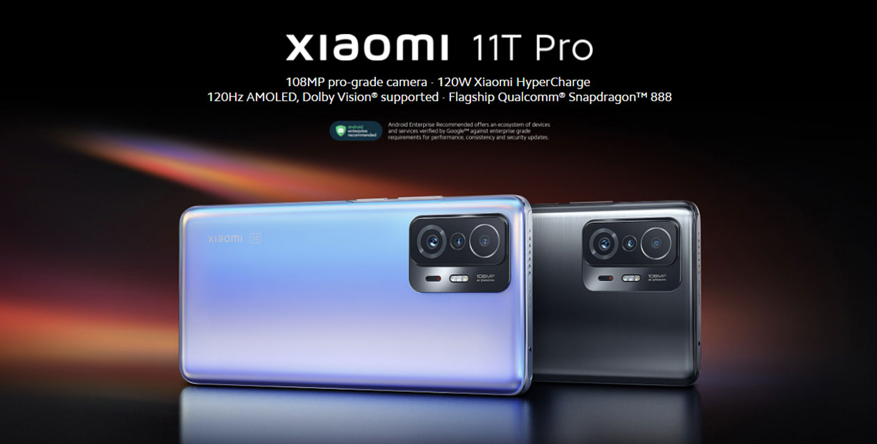 MI 11 T Pro 12GB Ram, 256GB - Celestial Blue